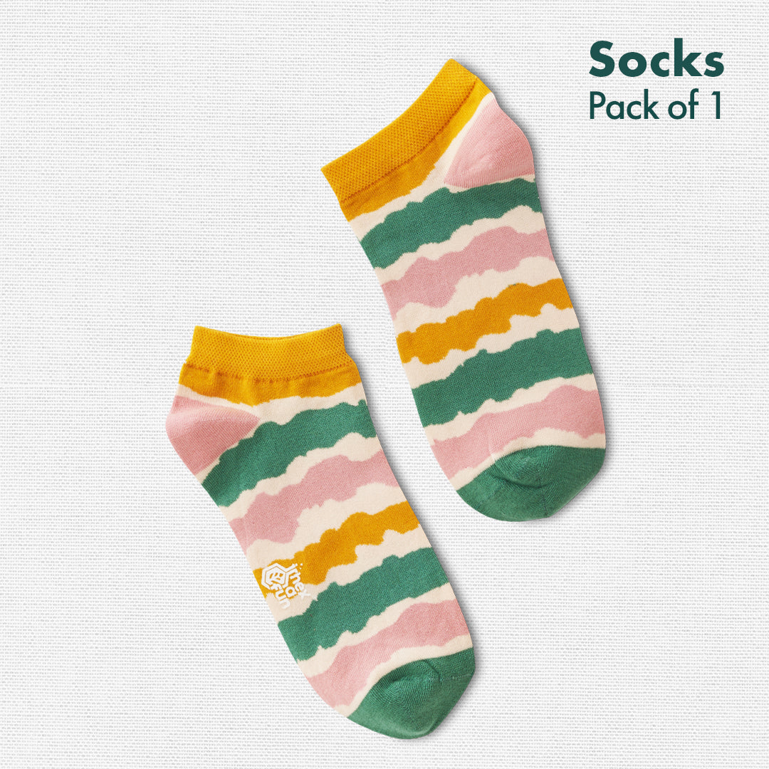 Buy Trendy Ankle Socks Online In India | 100% Organic Cotton & Unisex ...